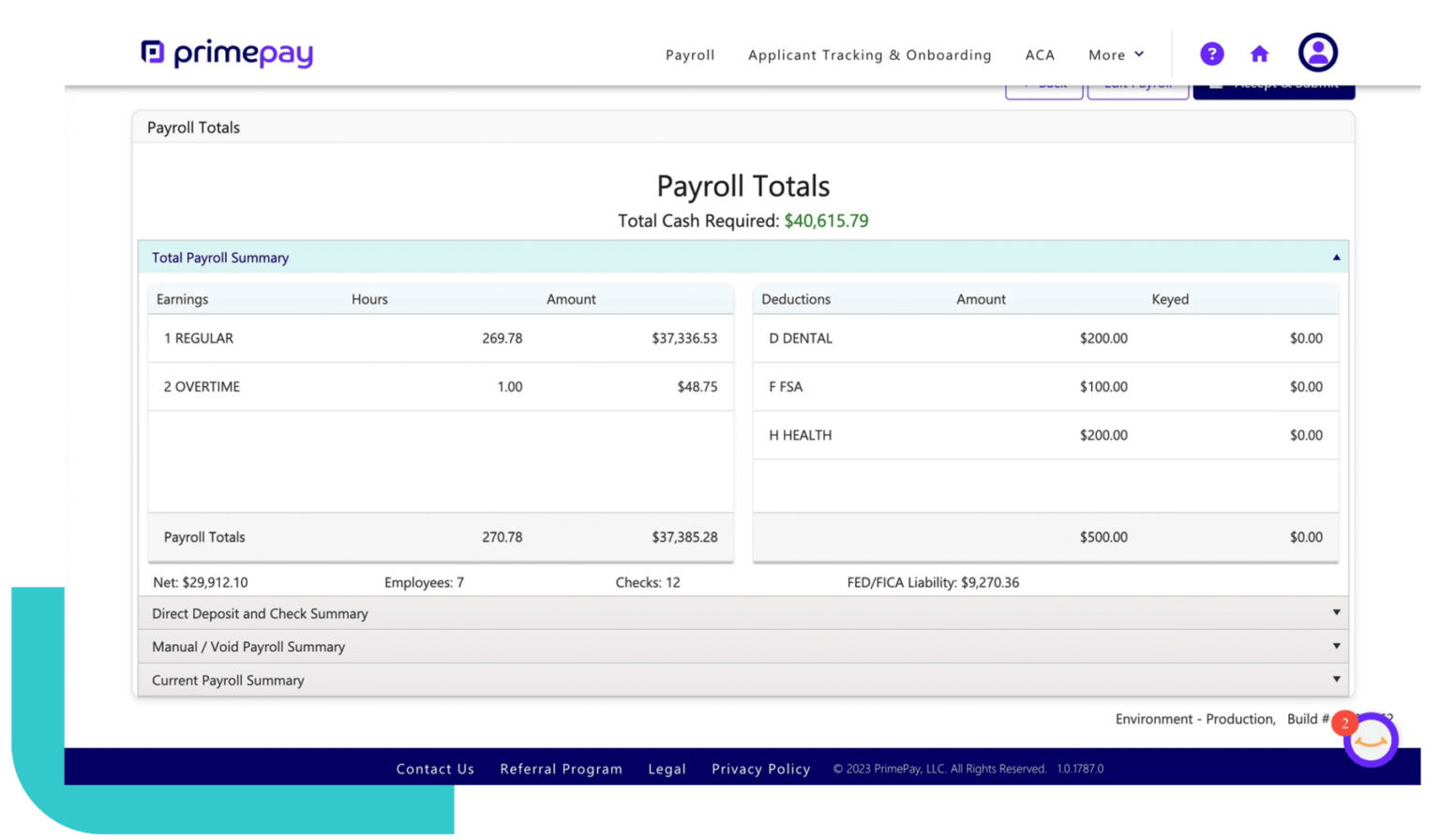 Payroll Reporting Options And Examples